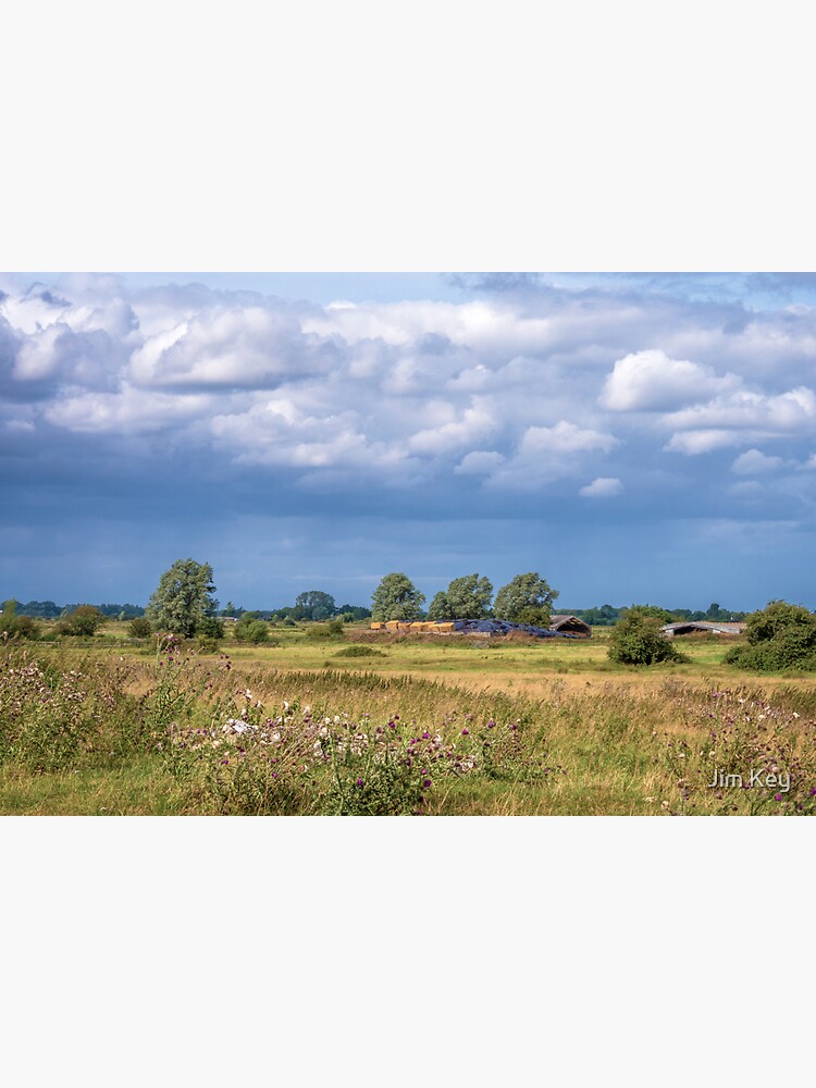 "Farming on the Norfolk Broads" Sticker for Sale by AlexJa | Redbubble