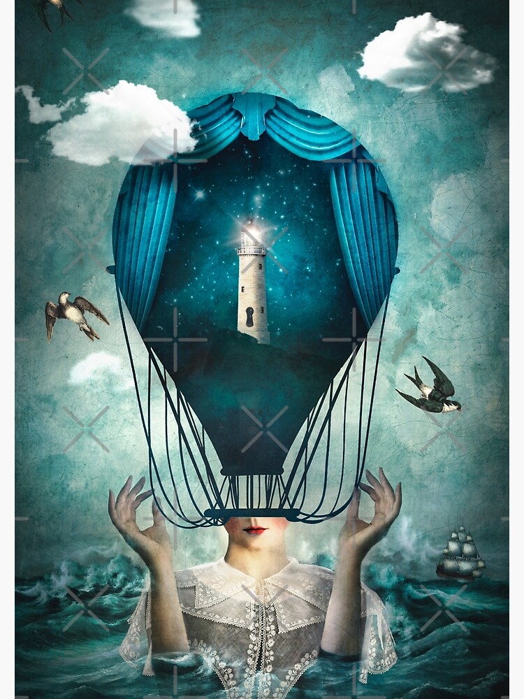"The Light Keeper" Art Print for Sale by dandelionimage | Redbubble