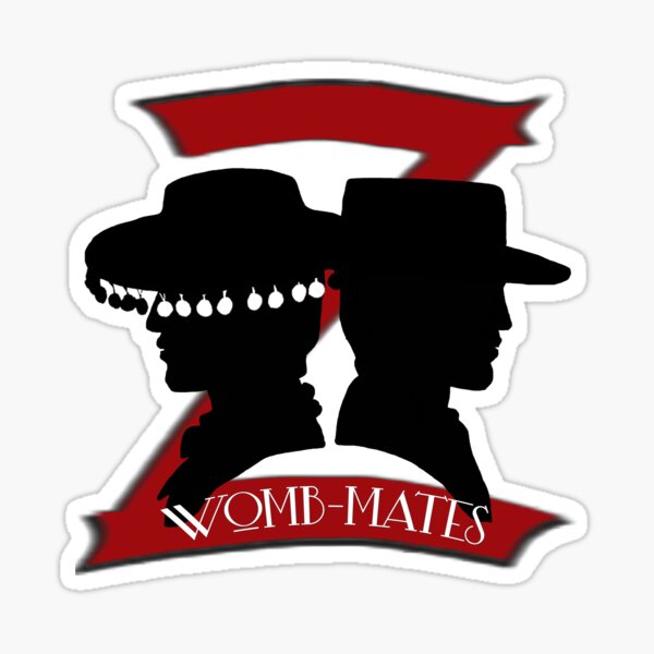 "Womb-Mates" Sticker by ForeverLegends | Redbubble