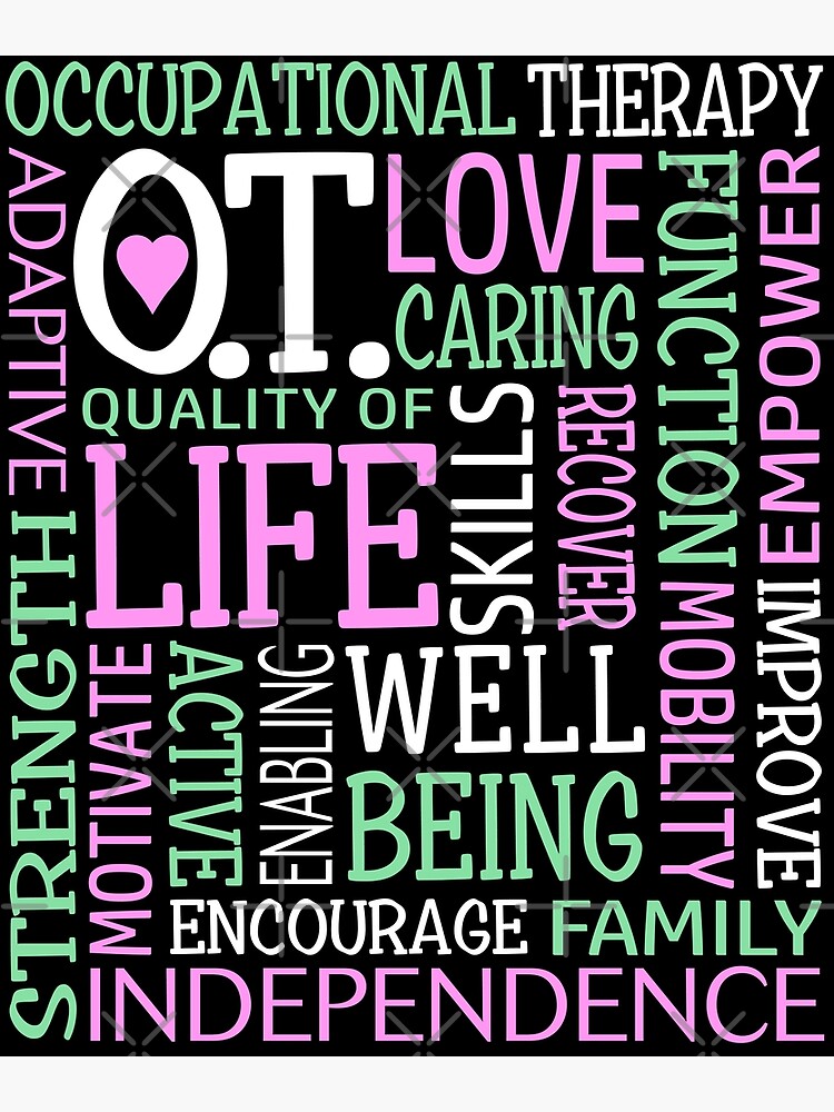OT Occupational Therapy Occupational Therapist Gift Premium Matte ...