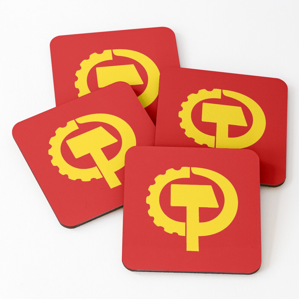 "CPUSA Flag" Sticker for Sale by Carl Mordecai | Redbubble