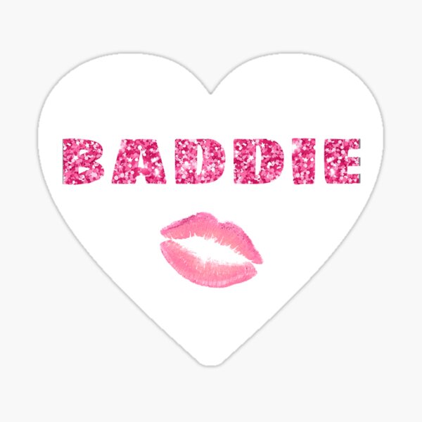 "Glitter Baddie " Sticker by gabbi112 | Redbubble