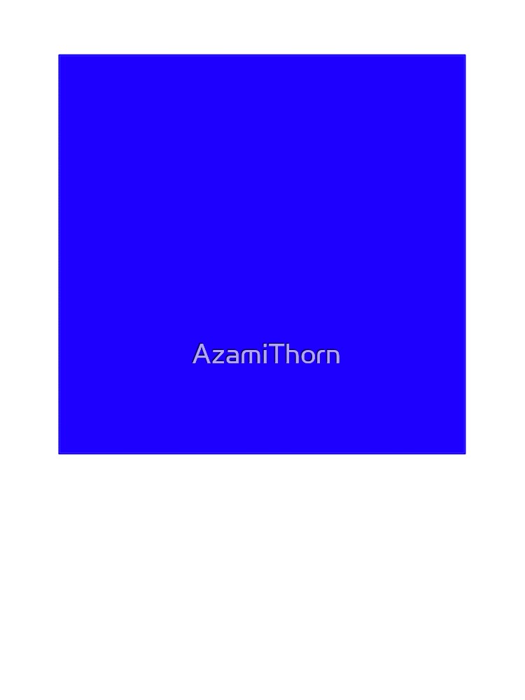 "Vibrant Blue Square" Kids T-Shirt for Sale by AzamiThorn | Redbubble