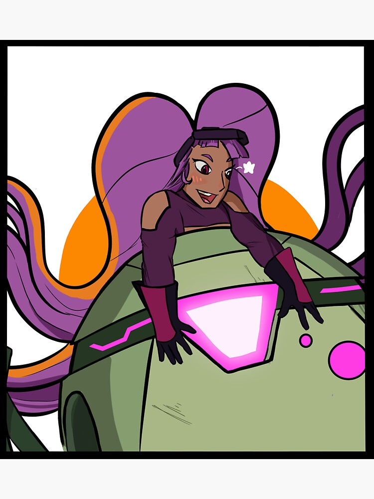 Pegatina «Pegatina Entrapta y Emily She-Ra» de Kyokobi | Redbubble