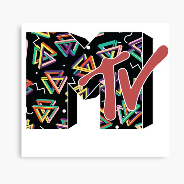Mtv Logo Canvas Prints | Redbubble