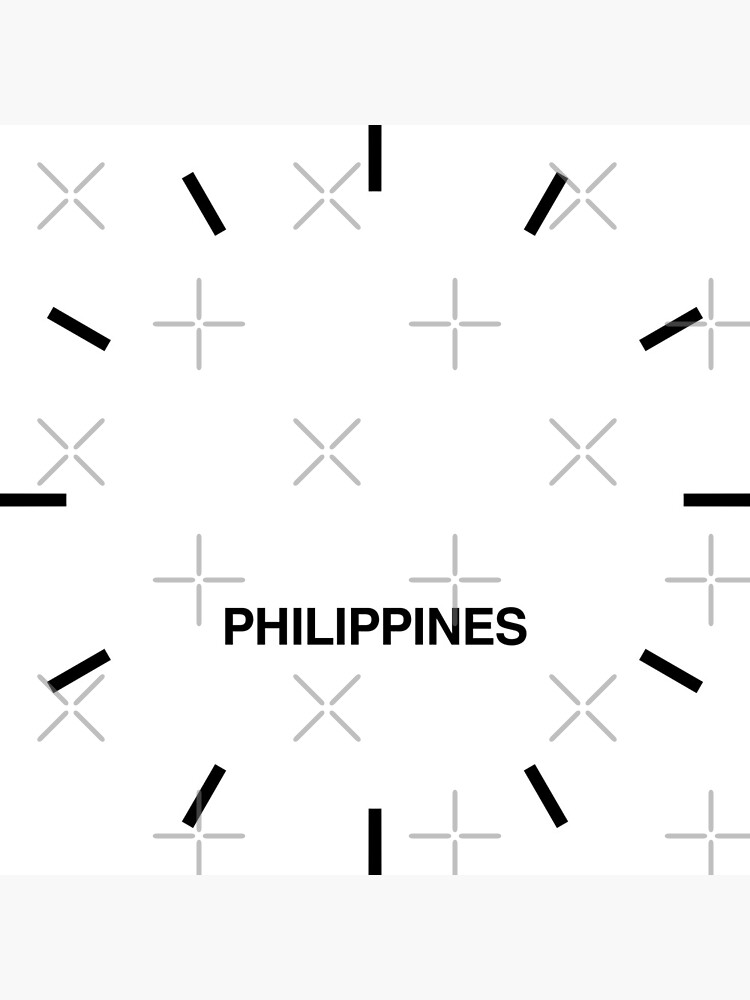 "Philippines Time Zone Newsroom Wall Clock" Clock for Sale by bluehugo ...