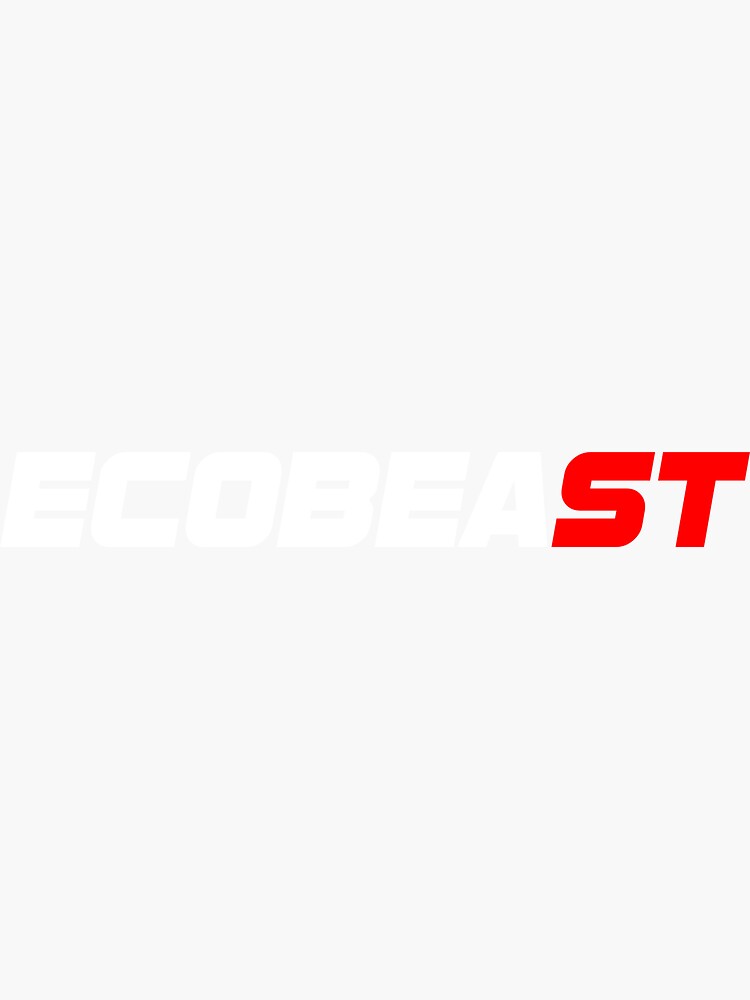 "EcoBeast" Sticker for Sale by Otakon | Redbubble