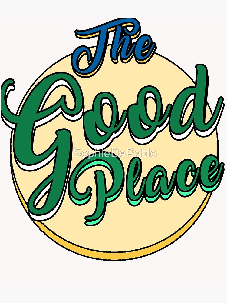 "The Good Place Logo" Poster for Sale by SophieDePablo | Redbubble