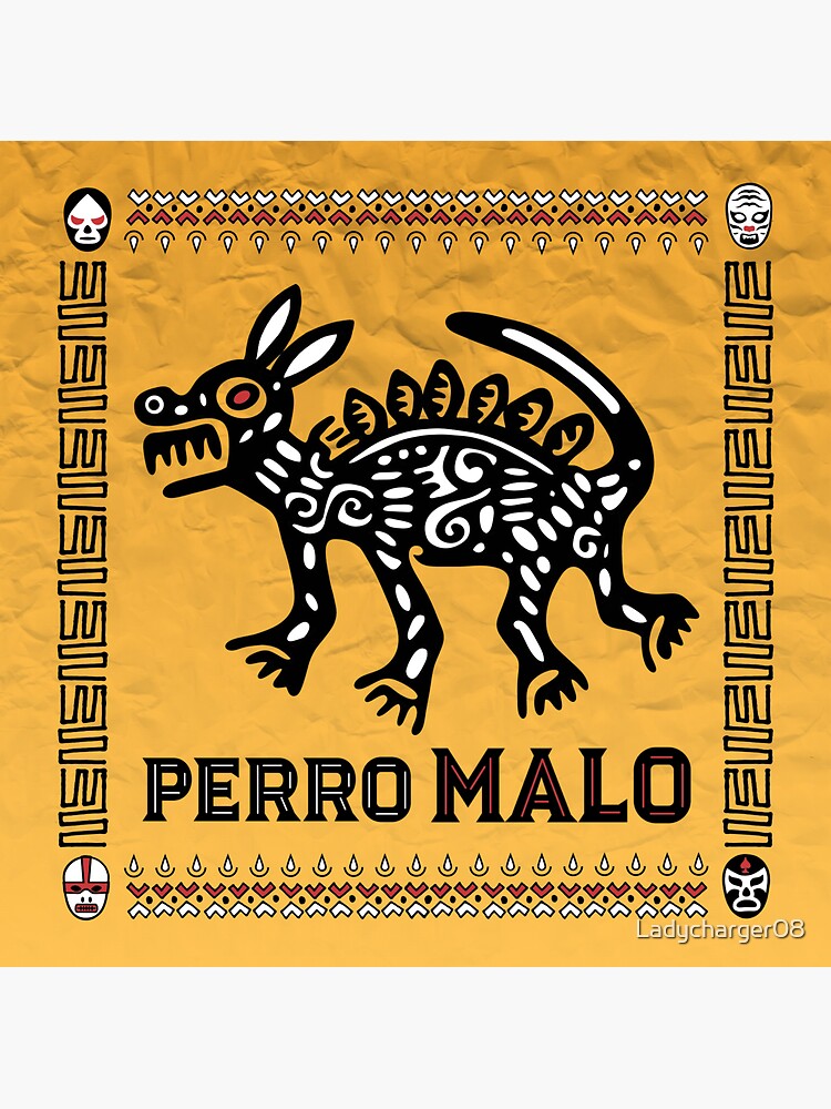 "Perro Malo" Sticker for Sale by Ladycharger08 | Redbubble