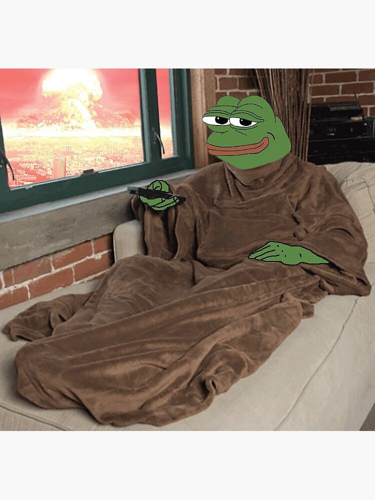 "comfy pepe" Sticker for Sale by AncientMushroom | Redbubble