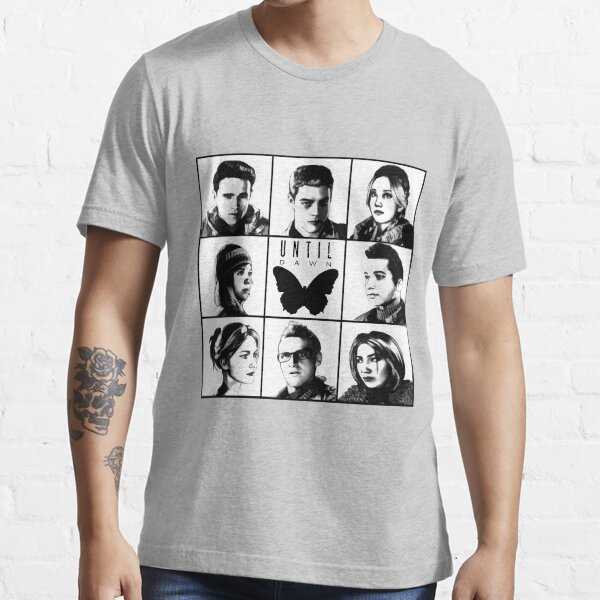 "Until dawn - main characters" T-shirt for Sale by athelstan ...