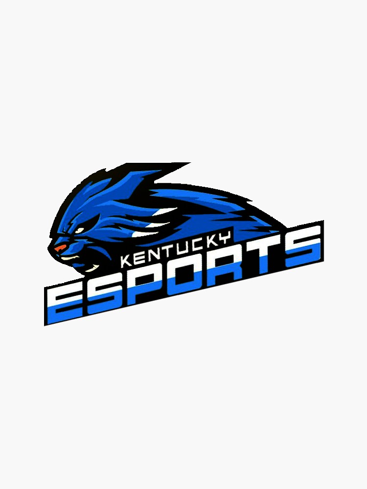 "Kentucky eSports Logo" Sticker for Sale by Huncho Joel | Redbubble