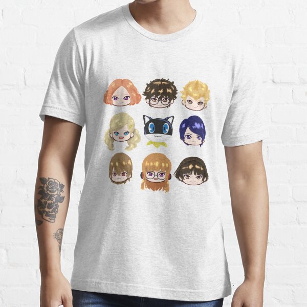 "Persona 5 Main Characters " T-shirt for Sale by kurisuoo | Redbubble ...