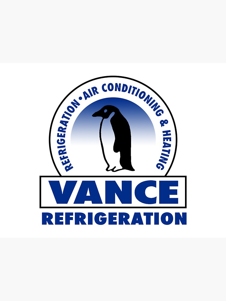 "Bob Vance, Vance Refrigeration" Sticker by johanjaime2 | Redbubble
