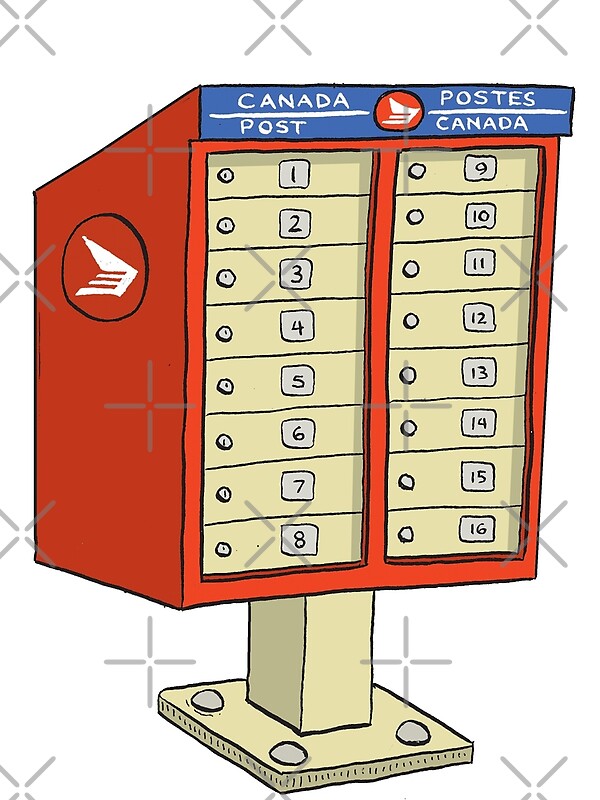 "Canada Post Superbox" by MacKaycartoons | Redbubble