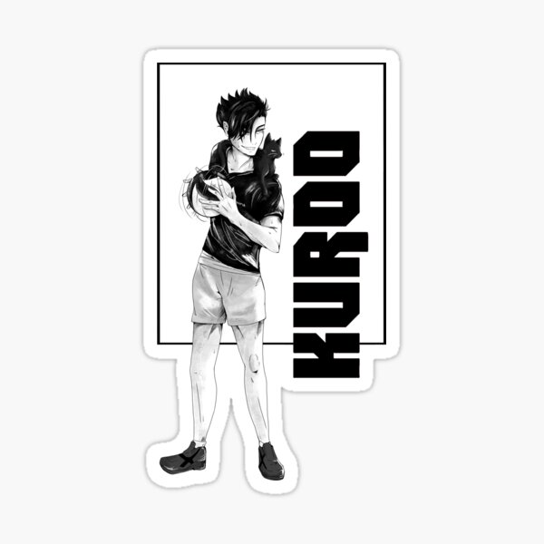 "Kuroo Tetsurou - Haikyu!! (Version 2)" Sticker for Sale by ...