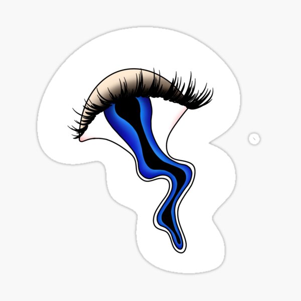 "Drippy eye" Sticker for Sale by Maddytoland | Redbubble