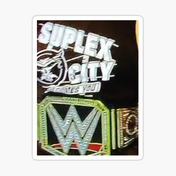 Suplex City Stickers | Redbubble