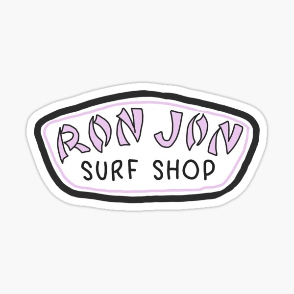 Ron Jon Stickers | Redbubble