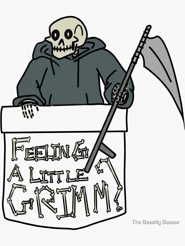 "Pocket Skully!" Sticker by VerneDaRogue | Redbubble