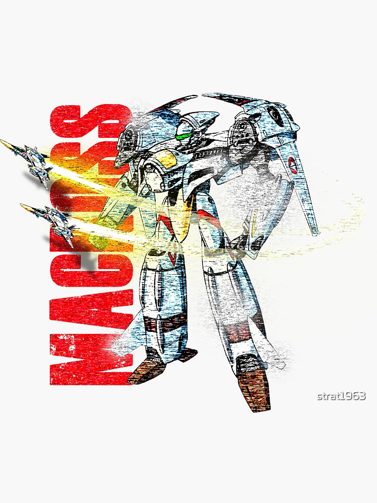 "Macross Battletech" Sticker by strat1963 | Redbubble