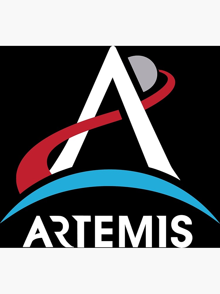 "NASA Artemis Program Logo Mars 2024 Space Astronaut" Poster for Sale ...