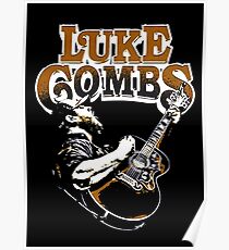 Luke Combs Posters | Redbubble