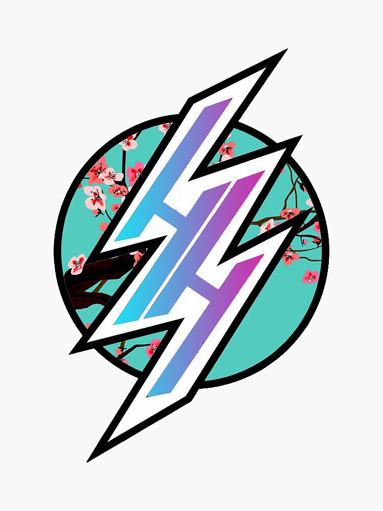 "Aesthetic HH" Sticker by ButteredFunk | Redbubble