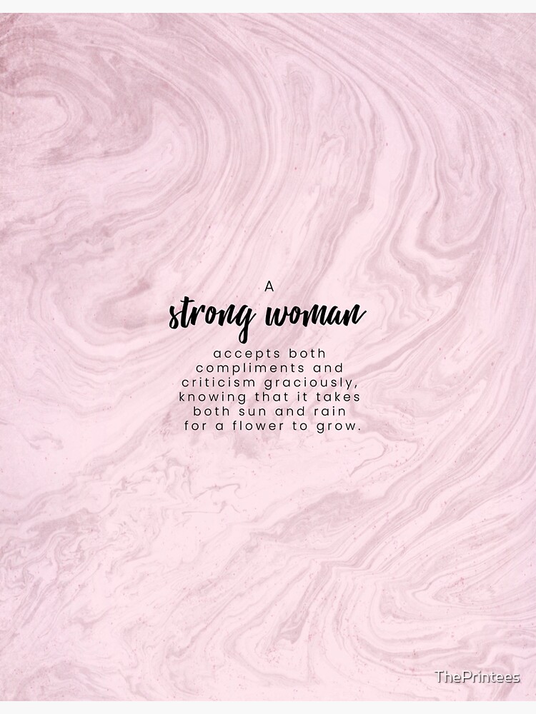"Strong Woman" Sticker by ThePrintees | Redbubble