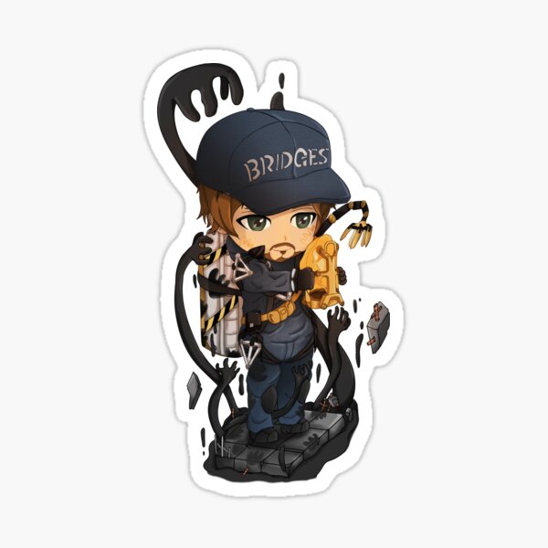 "Sam Porter Bridges Death stranding" Sticker for Sale by andrea ...
