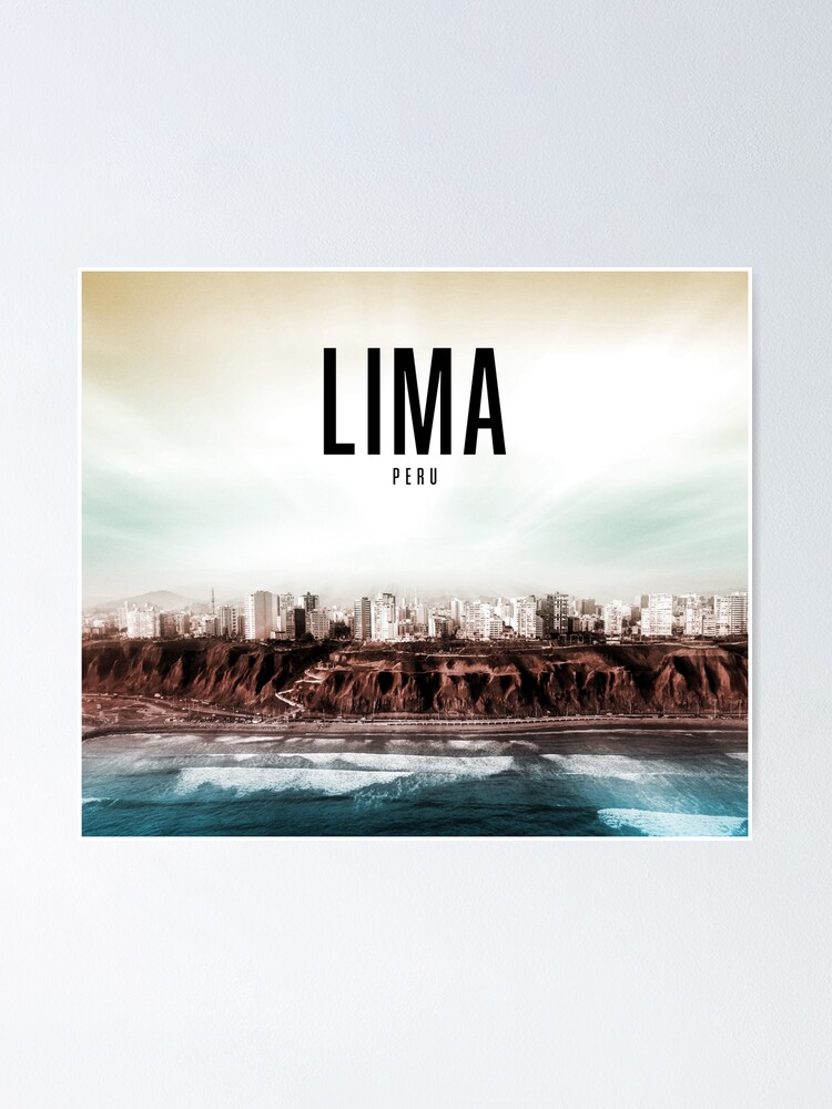 Art & Collectibles Lima Wall Art Peru City Art Print South America Lima ...