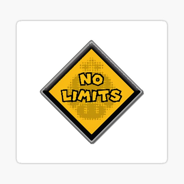 "No Limits" Sticker for Sale by Mario-Kart-Tour | Redbubble