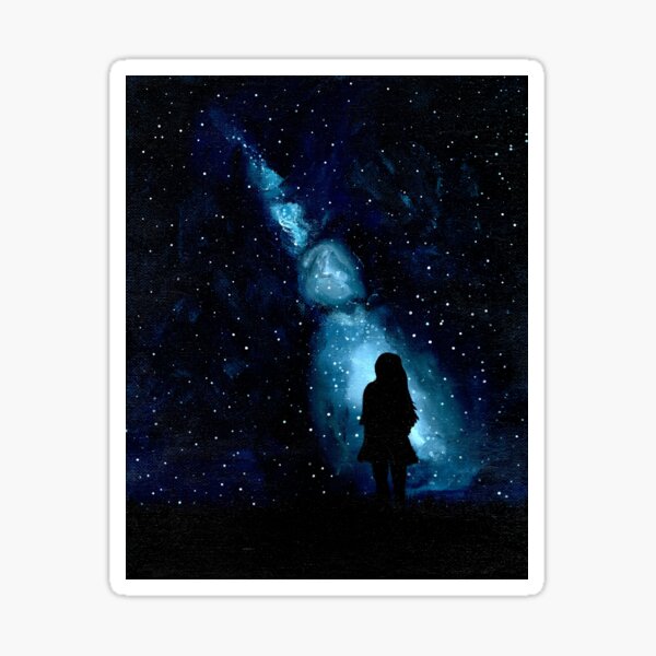 "Curiosity" Sticker by WolfDenStudio | Redbubble