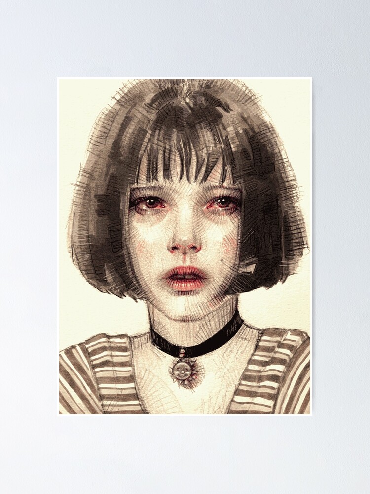 "Mathilda from Leon Crying - "Please Open the Door"" Poster for Sale by ...