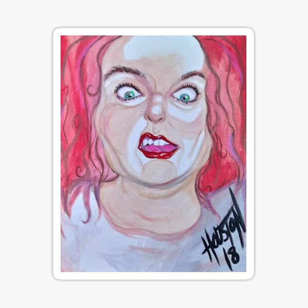 "Whhaaa" Sticker by Frankensteinyyy | Redbubble
