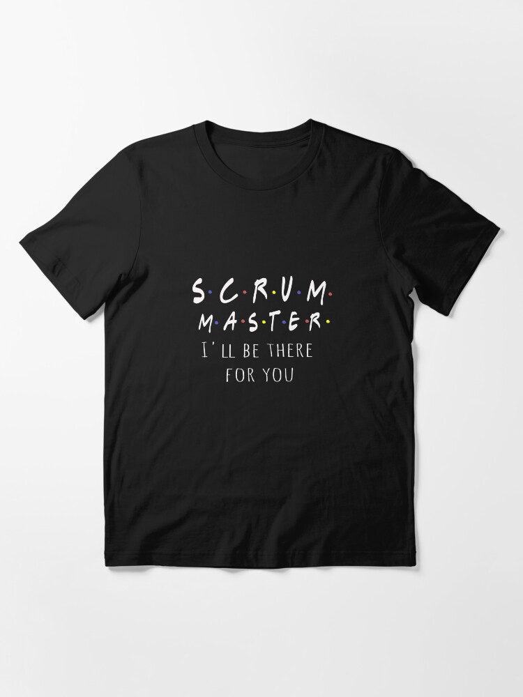 "Best Fun Scrum Master Project Manager Friends Style Gift Design" T ...