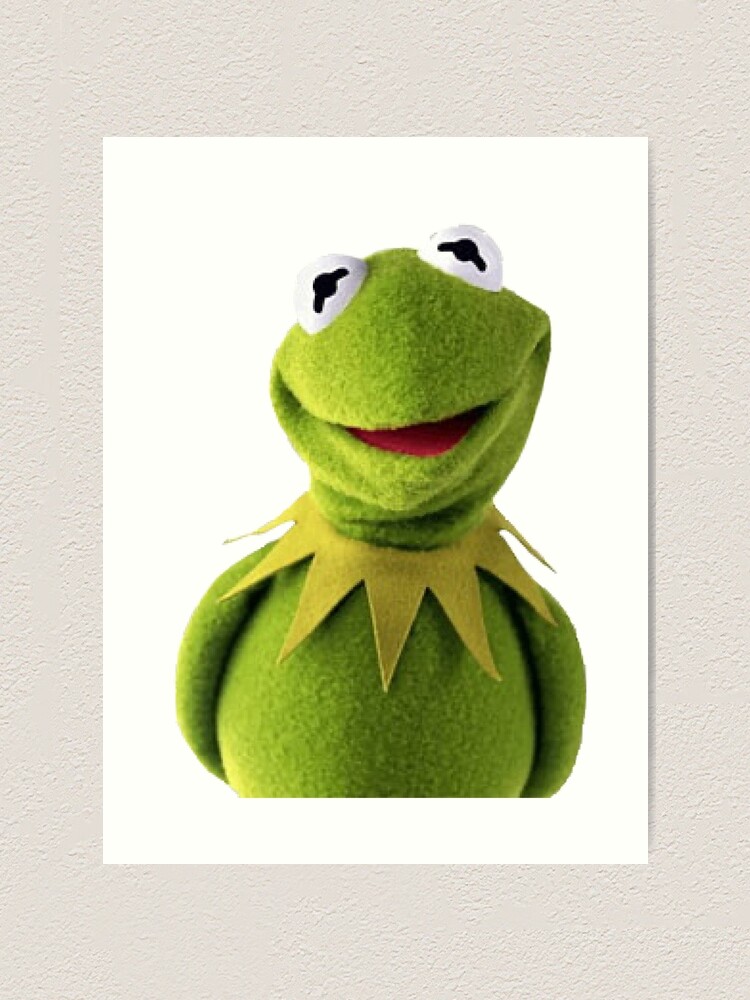 "Happy Kermit" Art Print for Sale by queentones | Redbubble