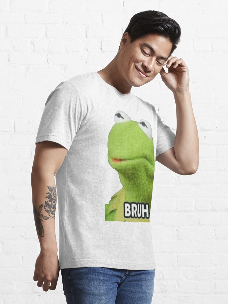 "Bruh Kermit" T-shirt for Sale by queentones | Redbubble | kermit t ...