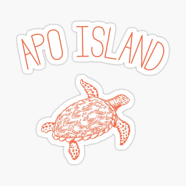 "Apo Island - Philippines Travel" Sticker for Sale by madtoyman | Redbubble