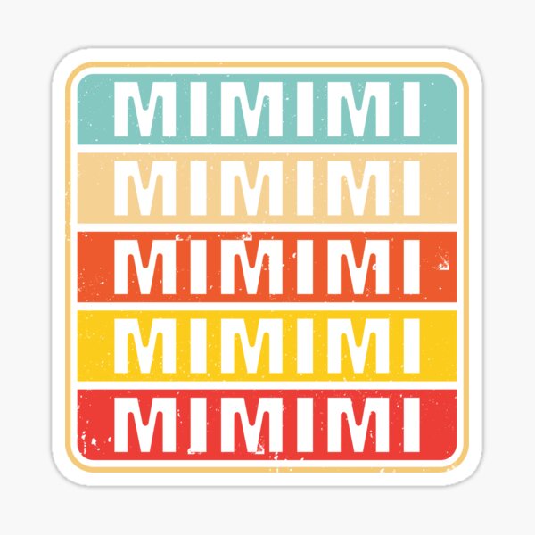 Sticker: Mimimi | Redbubble