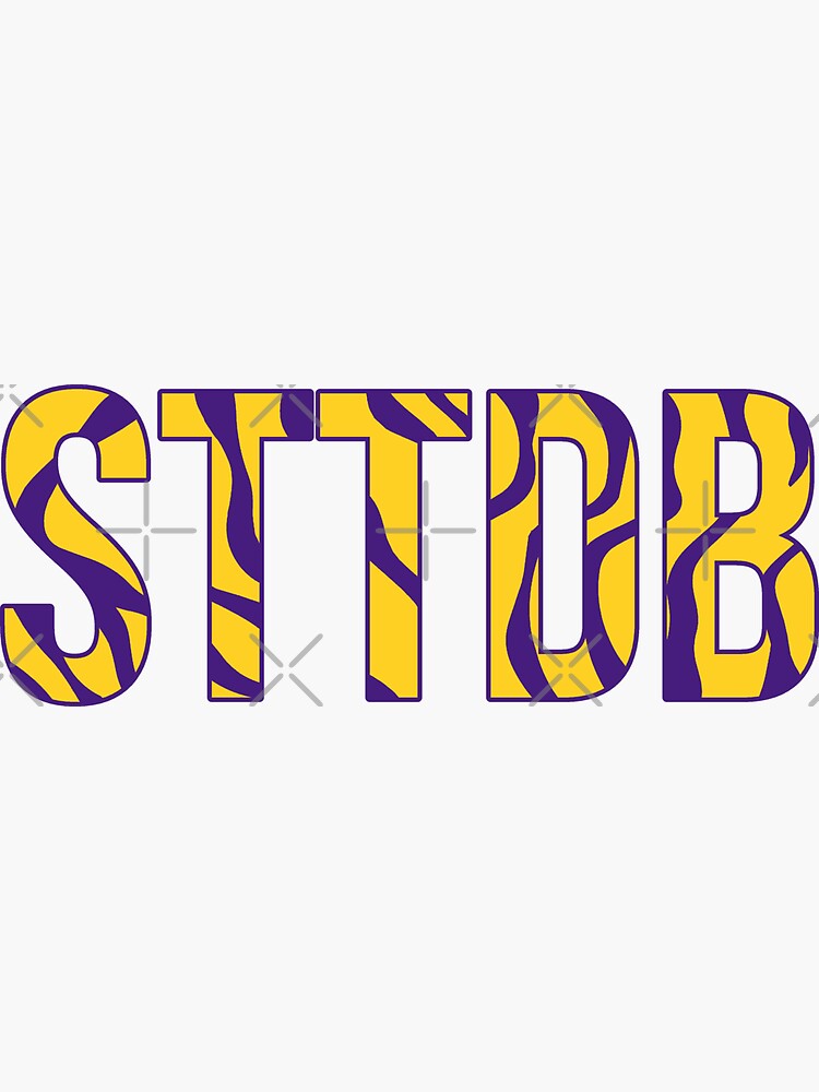 "STTDB" Sticker for Sale by rodneyburnsjr | Redbubble
