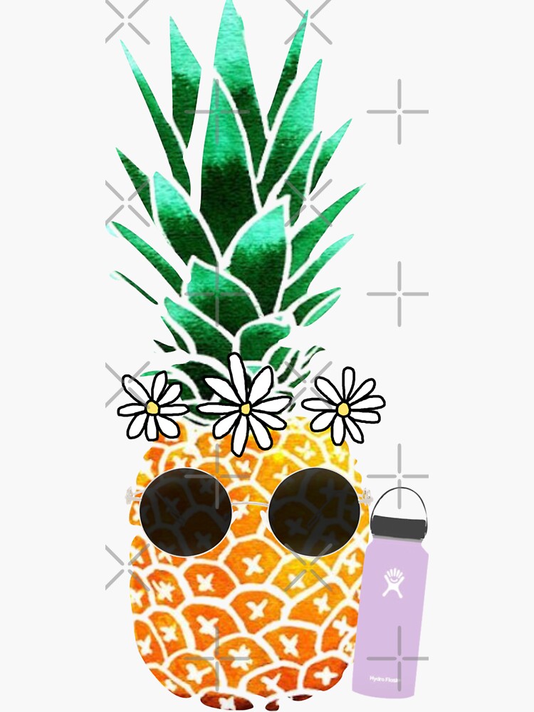 "VSCO Pineapple " Sticker for Sale by lolsammy910 | Redbubble