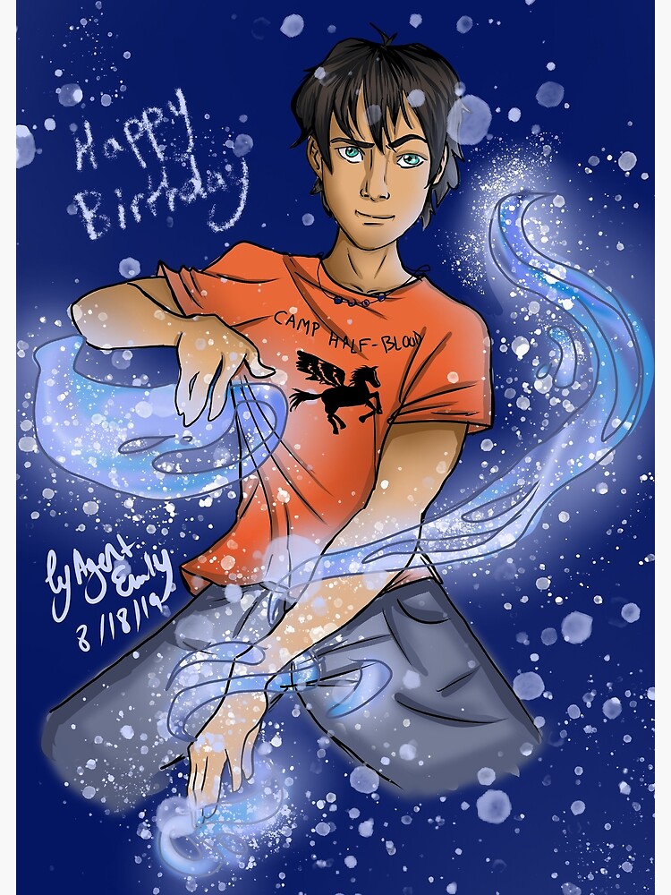 "Percy Jackson" Greeting Card for Sale by Kade Farrar | Redbubble