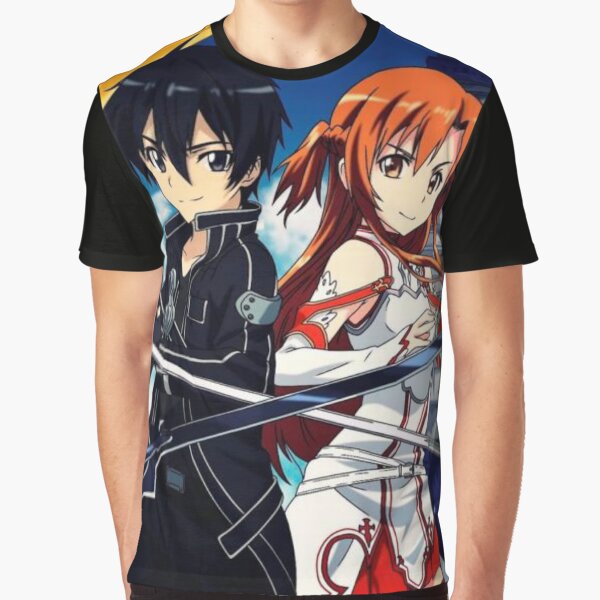 "Sword Art Online" T-shirt for Sale by Yazhog1 | Redbubble | sao ...