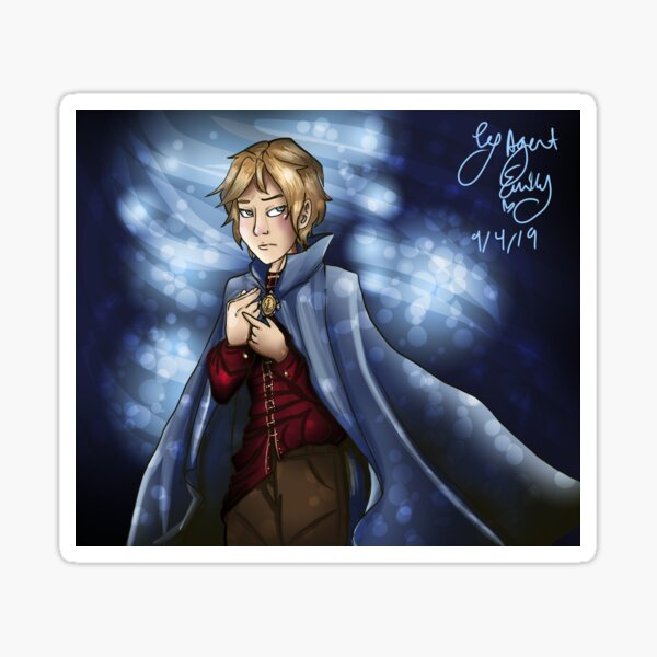 "Keefe from Kotlc" Sticker for Sale by AgentEmily | Redbubble