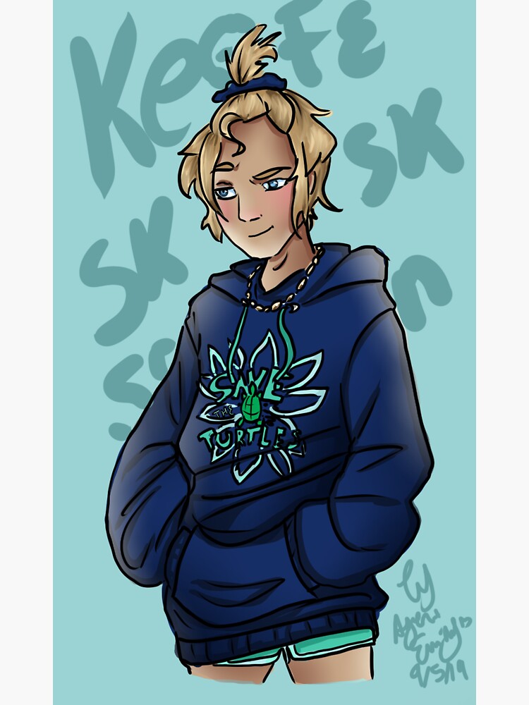 "Keefe Sksksksencen" Sticker for Sale by AgentEmily | Redbubble