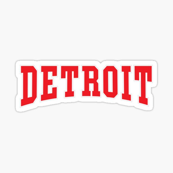 Detroit Red Wings Stickers | Redbubble