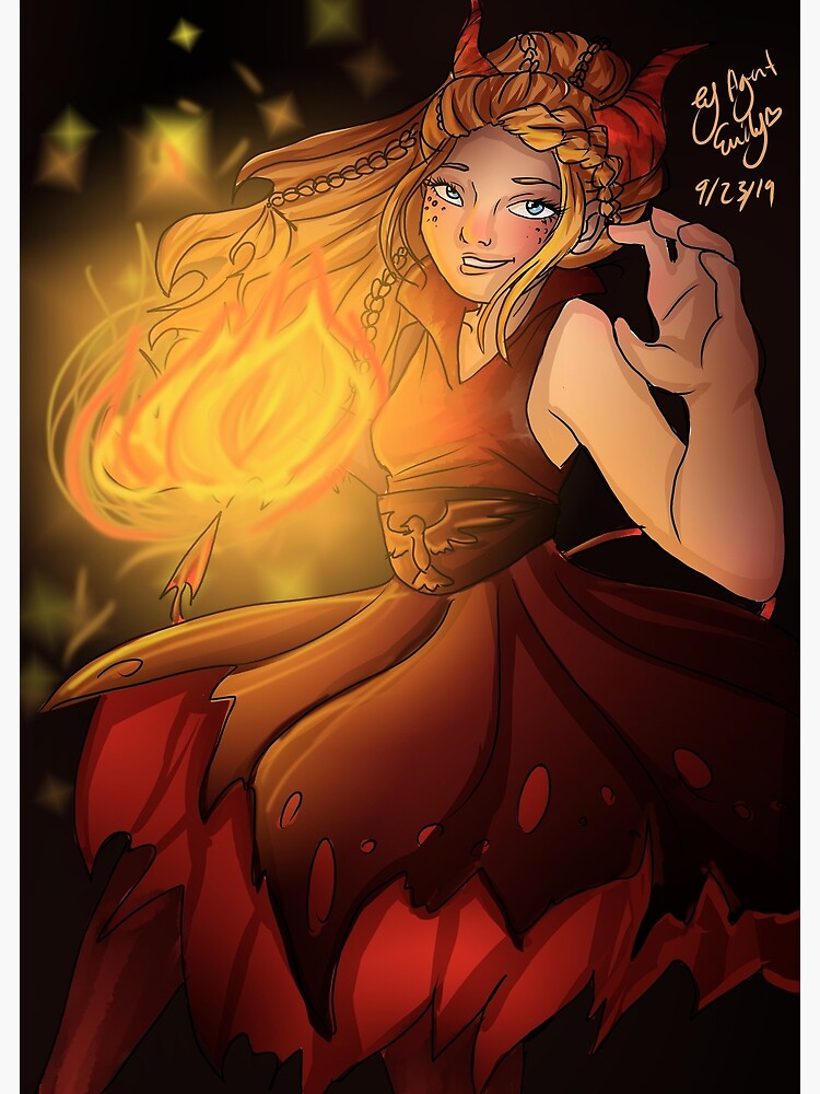 Impression photo « Marella Redek comme un démon », par AgentEmily ...