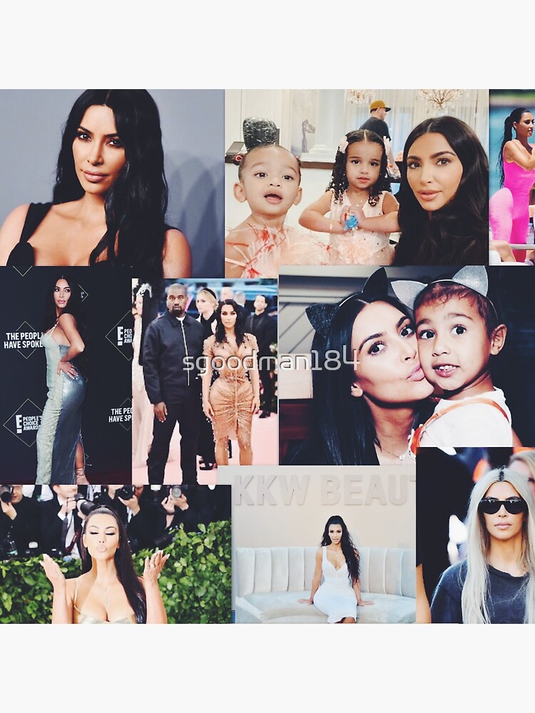 "Kim Kardashian" Sticker for Sale by sgoodman184 | Redbubble