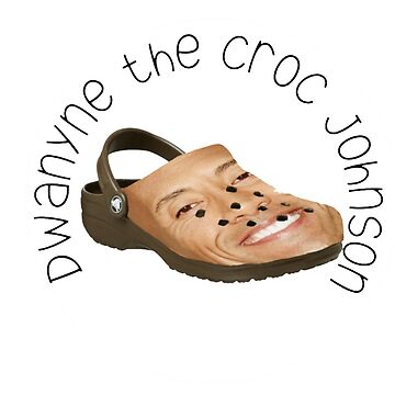 "Dwayne the croc Johnson" Sticker for Sale by Trend Stickers | Redbubble